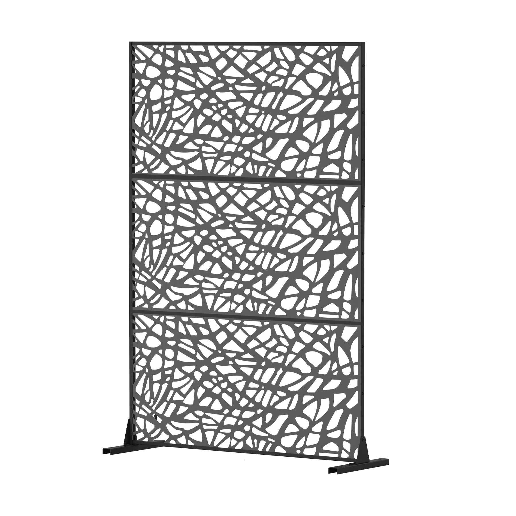 Warmsprings Industrial Metal Privacy Screen Panels – IVRIS